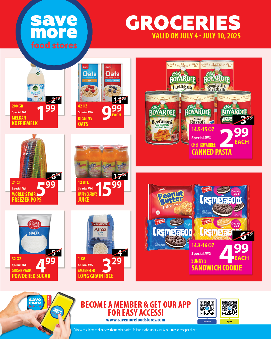 Welcome to SaveMore Food Stores Aruba - Shop Smarter and Save BIG with ...